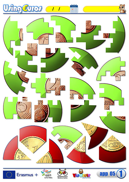 Euros Puzzle | Kidmedia learning games and teaching tools